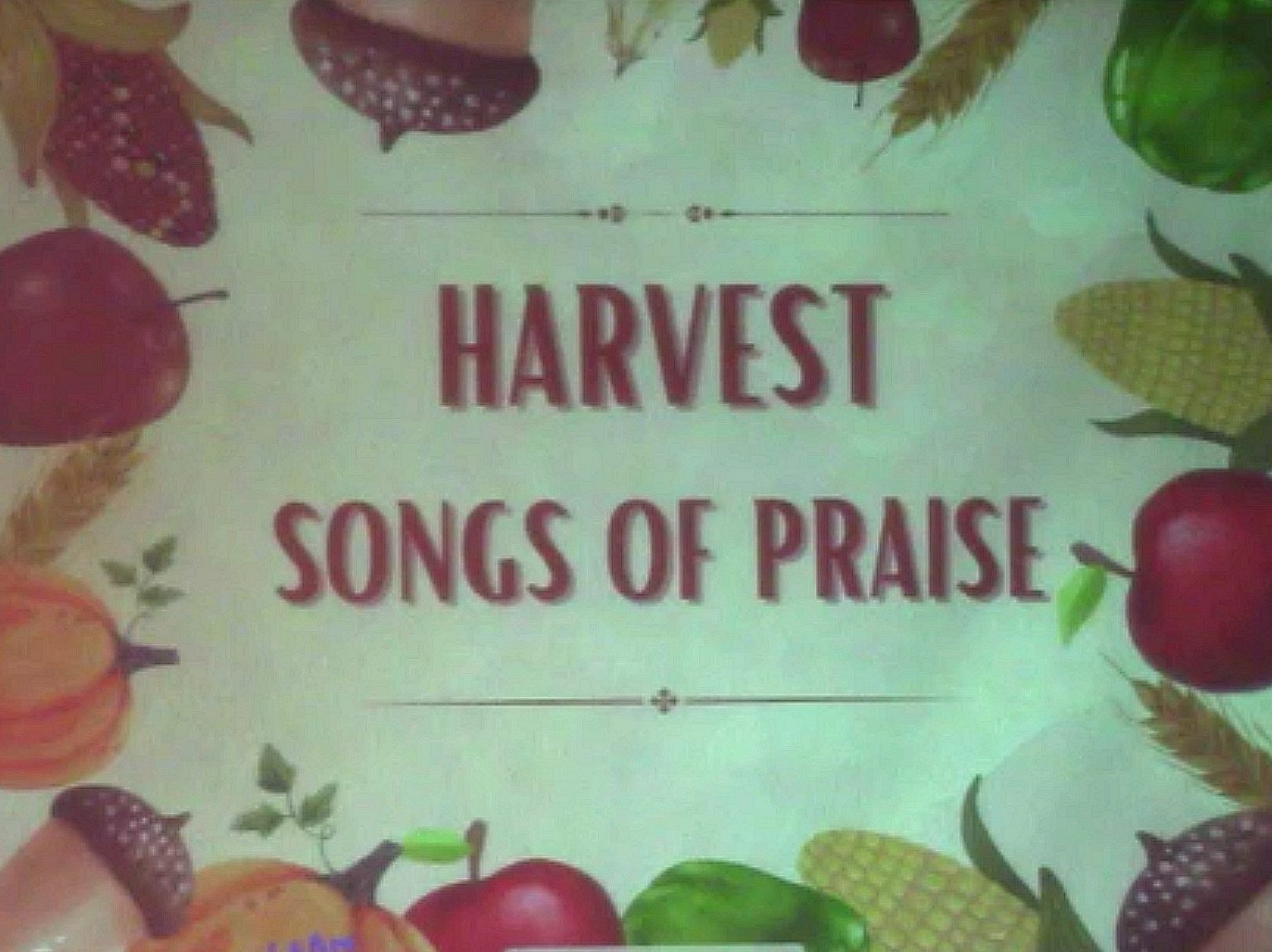 Harvest Songs of Praise – 21 September 2025 – Leatherhead Methodist Church